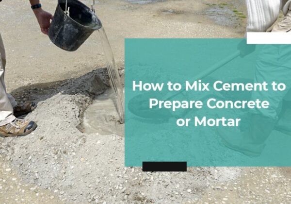 How to Mix Cement to Prepare Concrete or Mortar | Cement Shop